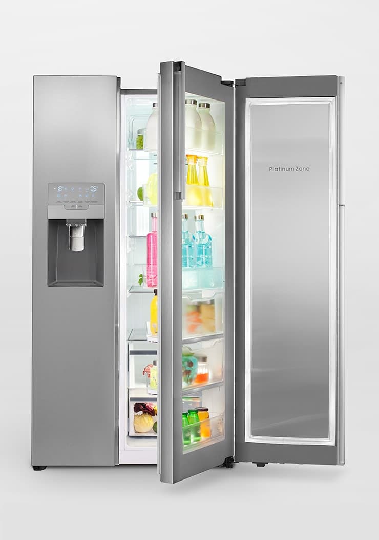 ساید بای ساید اسنوا سری گالری مدل S8-3350SS - ساید بای ساید 33 فوت