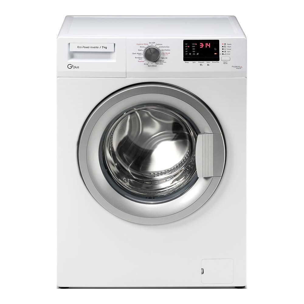 ماشین لباسشویی 8 کیلویی جی پلاس مدل GWM-J8250S - فروشگاه اینترنتی گلدیران سنتر