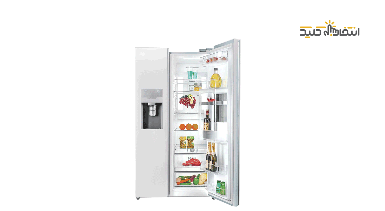 یخچال فریزر ساید بای ساید مدل S8-2352GW سری Snowa Hyper