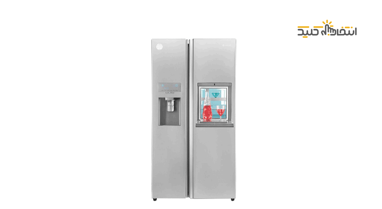 یخچال فریزر ساید بای سایداسنوا مدل SN8-2350SS سری Hyper - فروشگاه اینترنتی گلدیران سنتر