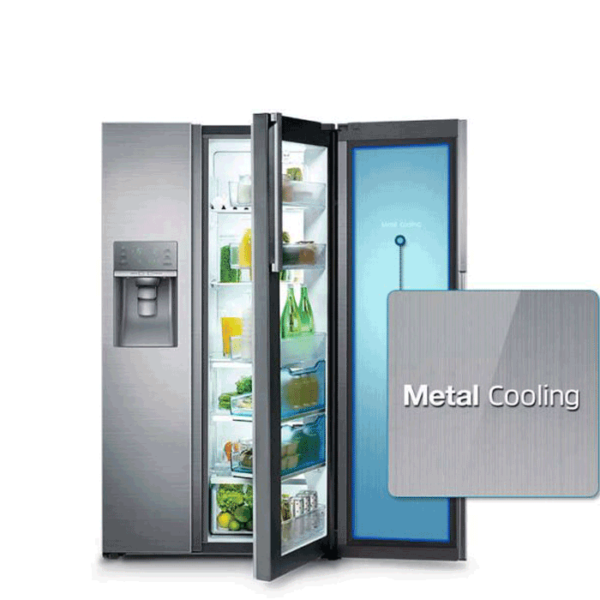 ساید بای ساید اسنوا سری گالری مدل S8-3350SS - ساید بای ساید 33 فوت