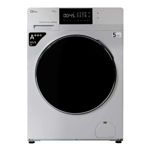 ماشین لباسشویی 9 کیلویی جی پلاس مدل GWM-J9470S با رتبه ی انرژی +++A