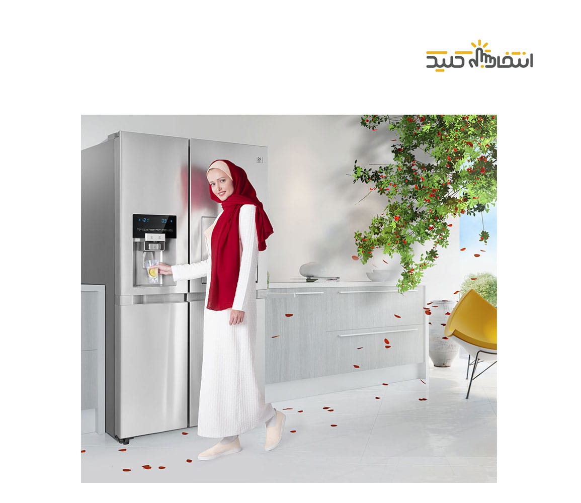 یخچال ساید بای ساید دوو سری فرشلند مدل پارامو D2S-3133GW