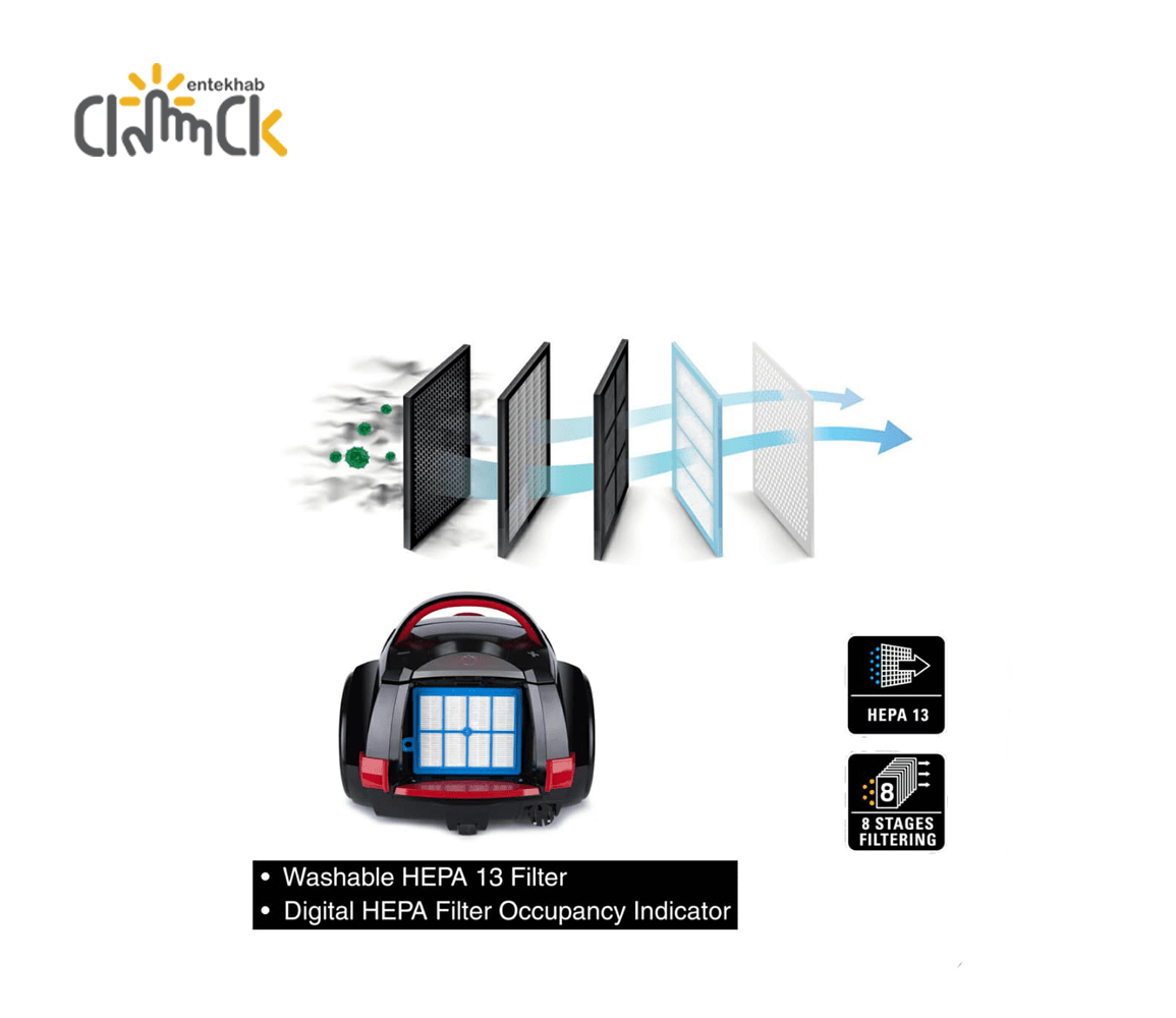 جاروبرقی دوو مدل DVS-S22P
