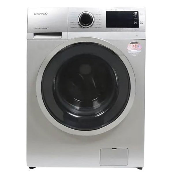 ماشین لباسشویی دوو مدل DWK-ZP870SS ظرفیت 8 کیلوگرم