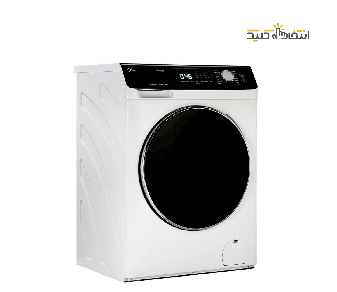 ماشین لباسشویی جی پلاس مدل GWM-K846W ظرفیت 8 کیلوگرم - فروشگاه اینترنتی گلدیران سنتر