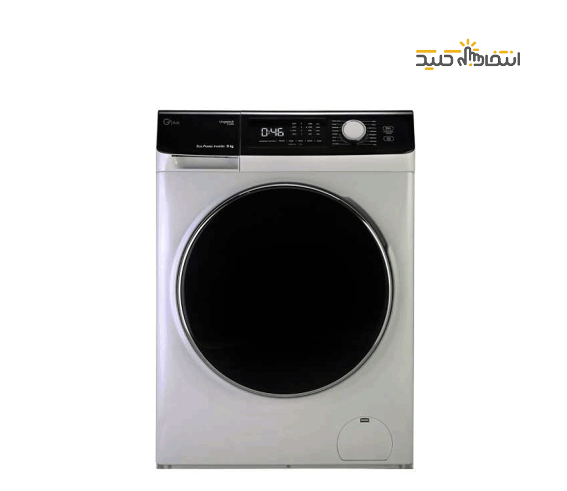 ماشین لباسشویی جی پلاس مدل GWM-K946S ظرفیت 9 کیلوگرم - فروشگاه اینترنتی گلدیران سنتر