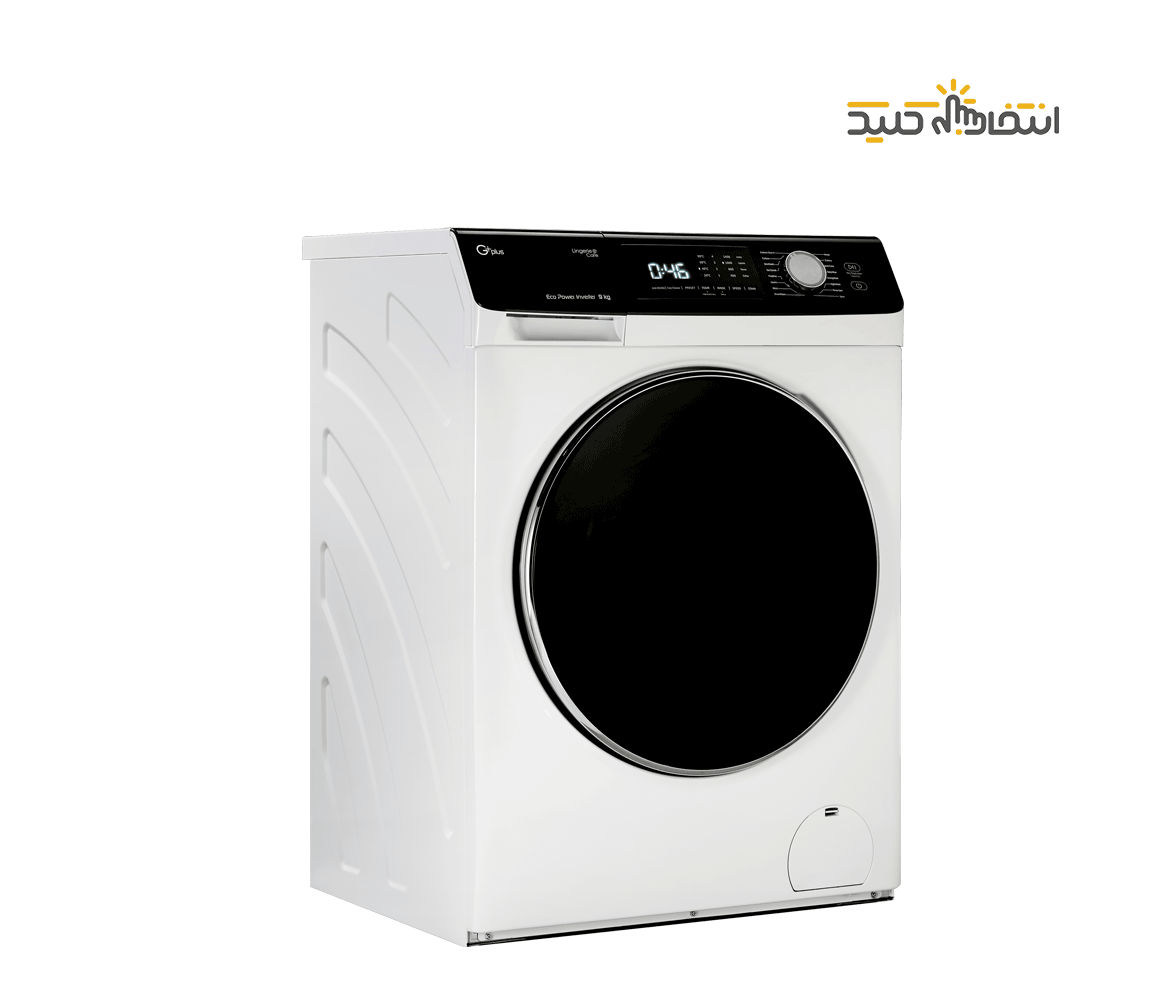 ماشین لباسشویی جی پلاس مدل GWM-K946W ظرفیت 9 کیلوگرم - فروشگاه اینترنتی گلدیران سنتر