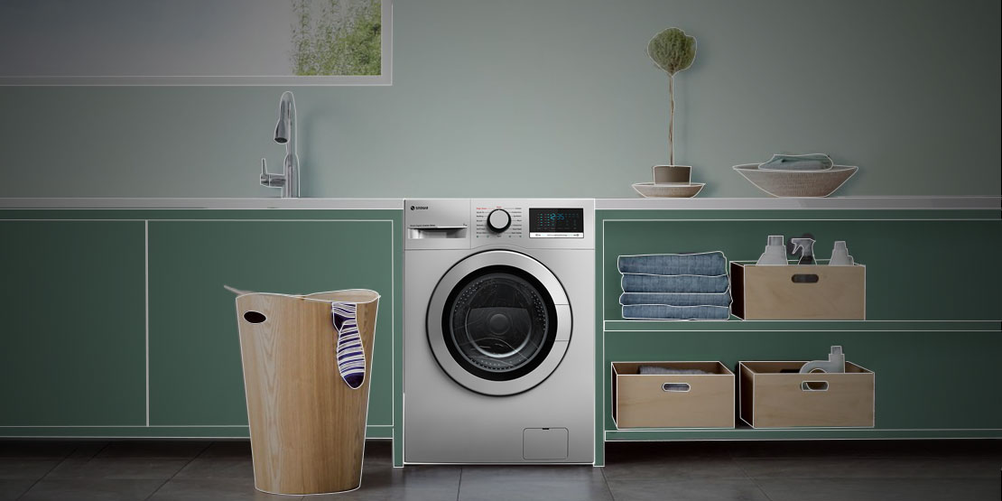 ماشین لباسشویی 7 کیلوگرمی اسنوا سری هارمونی مدل SWM-571S